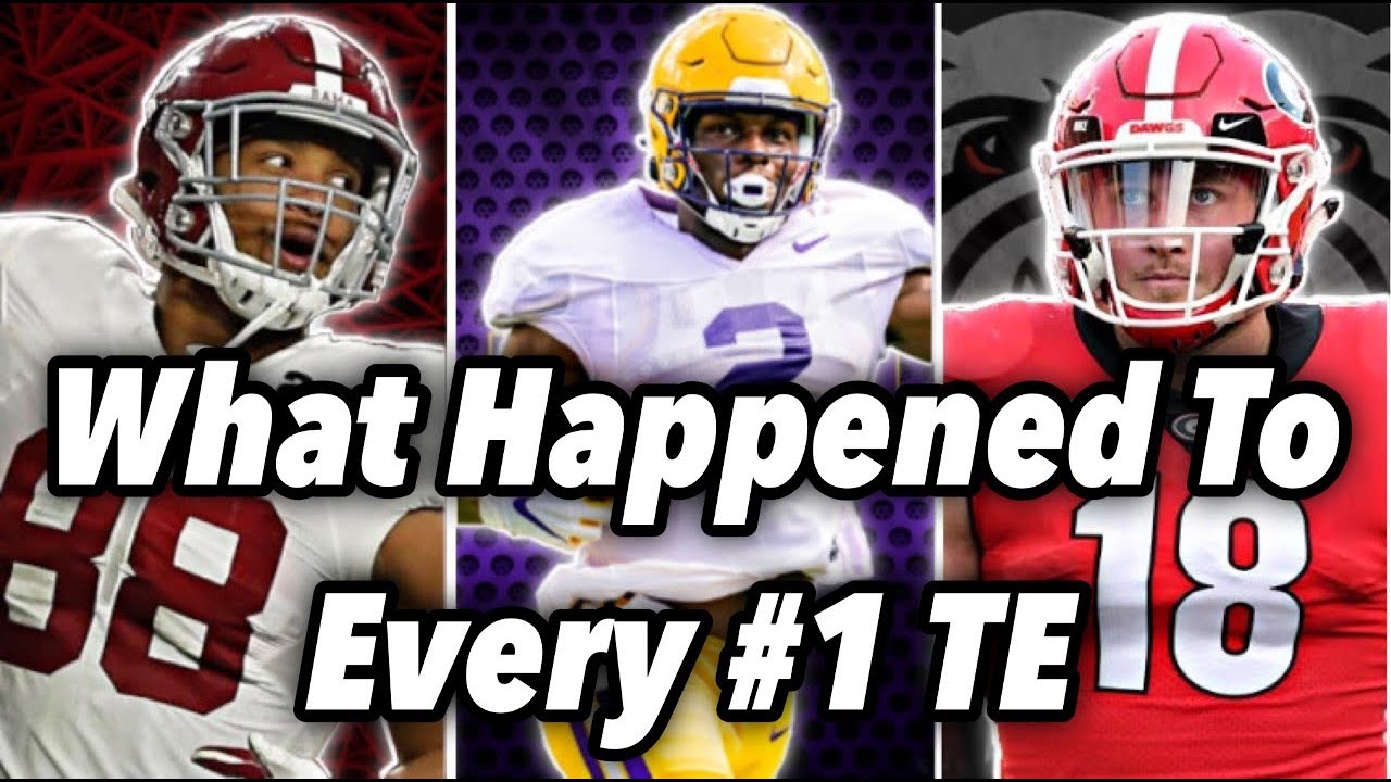 What Happened To Every #1 Ranked TE? (2011-2020) - YouTube