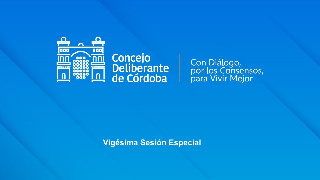 Vigésima Sesión Especial - YouTube