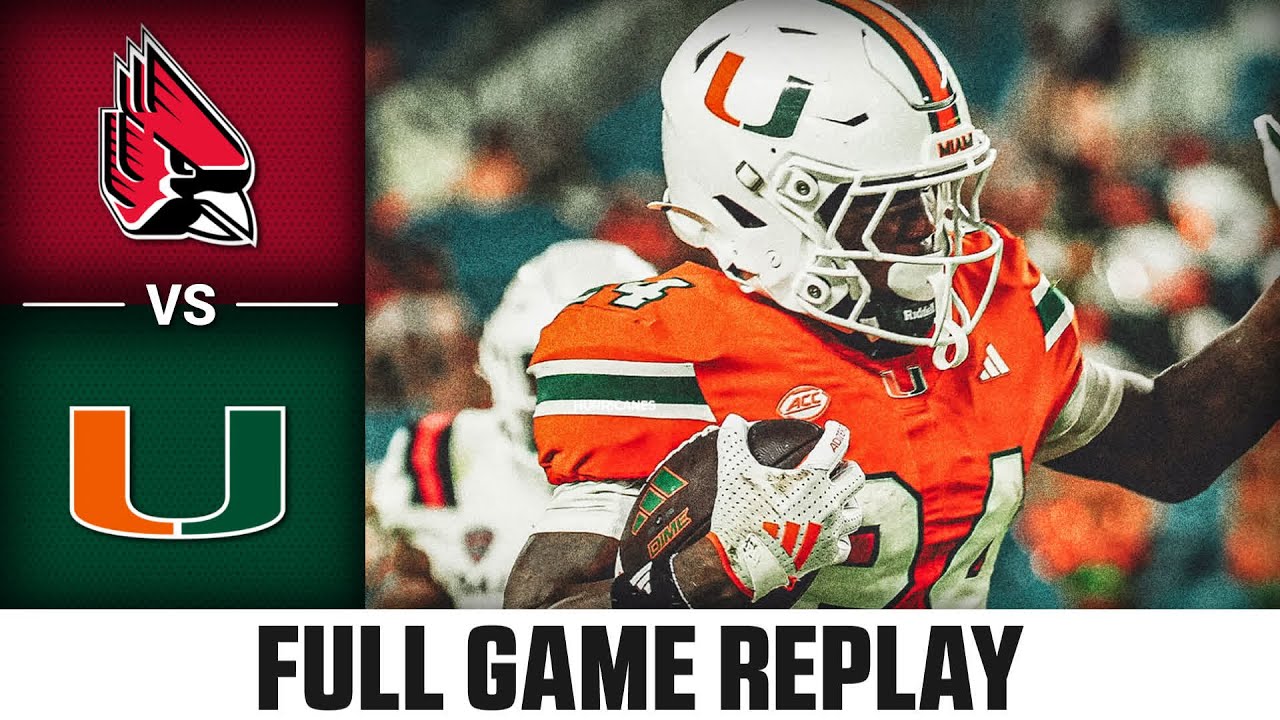 Ball State vs. Miami Full Game Replay | 2024 ACC Football - YouTube