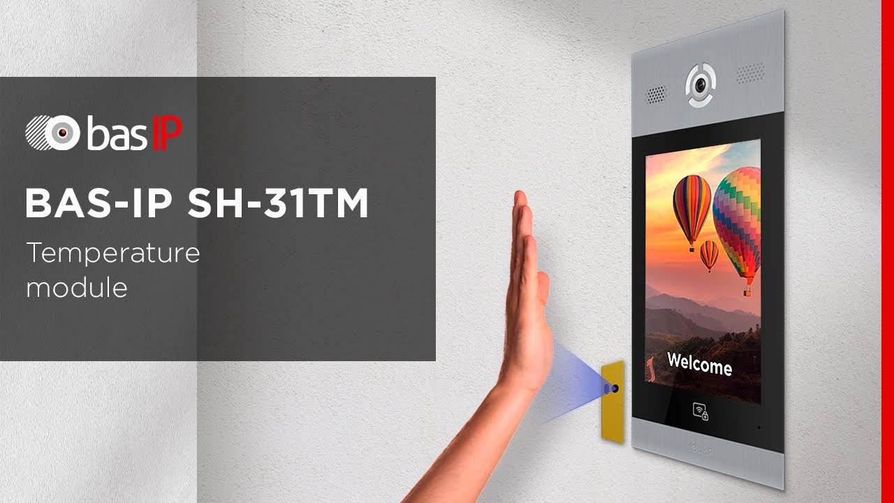 Temperature module BAS-IP SH-31TM - YouTube