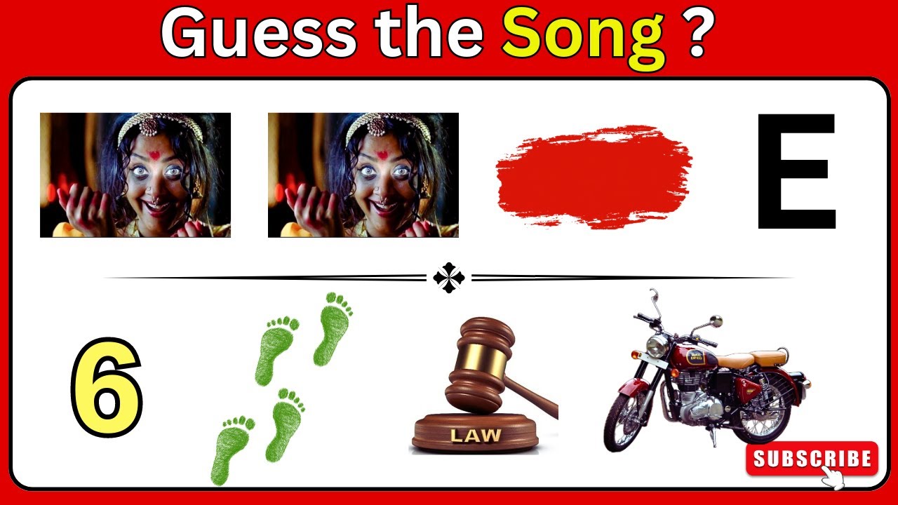 పేరు కనుక్కోగలరా? Guess the Song | Guess the movie, actor, song ...