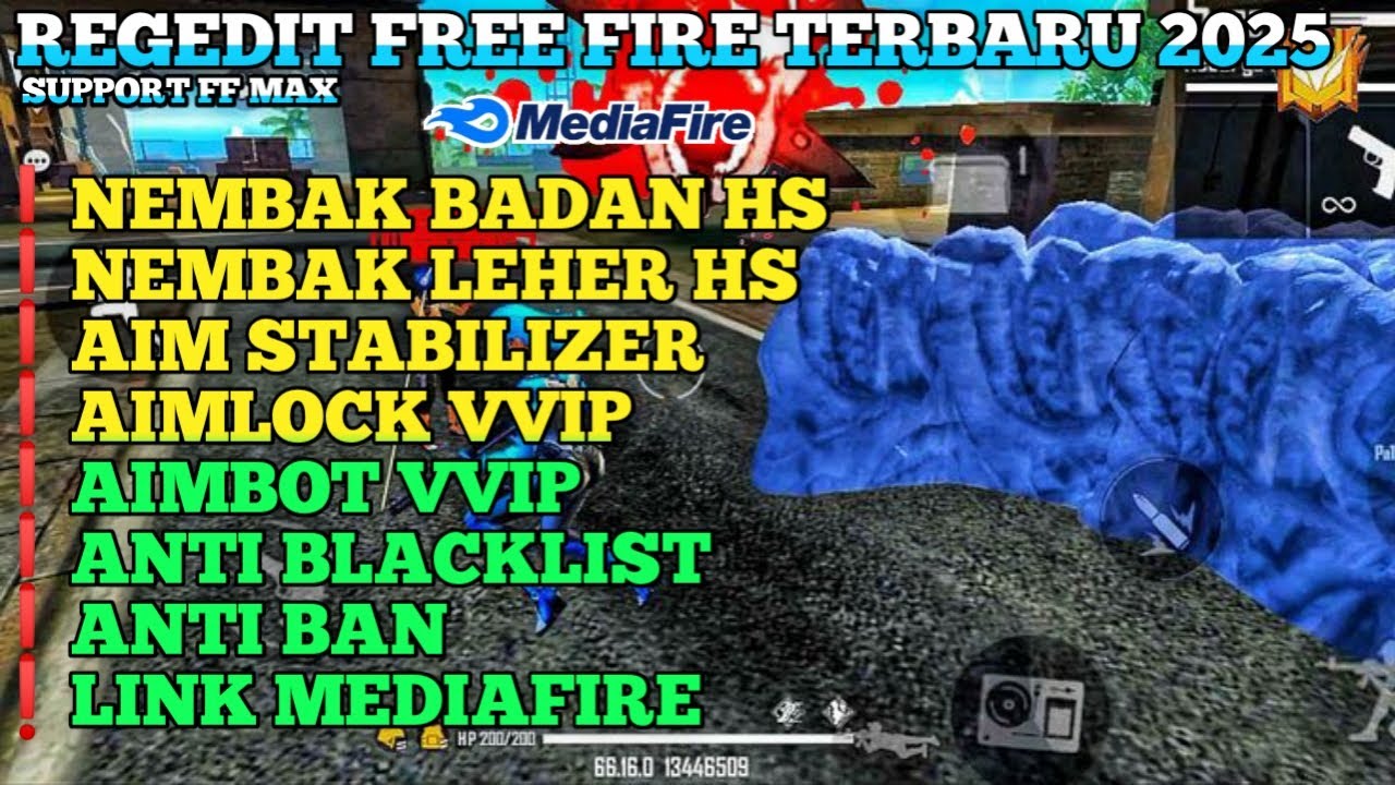 NEW UPDATE ‼️ REGEDIT FREE FIRE NEMBAK BADAN HS | AIMLOCK AUTO HEADSHOT FREE FIRE ANTIBAN ANTI ...