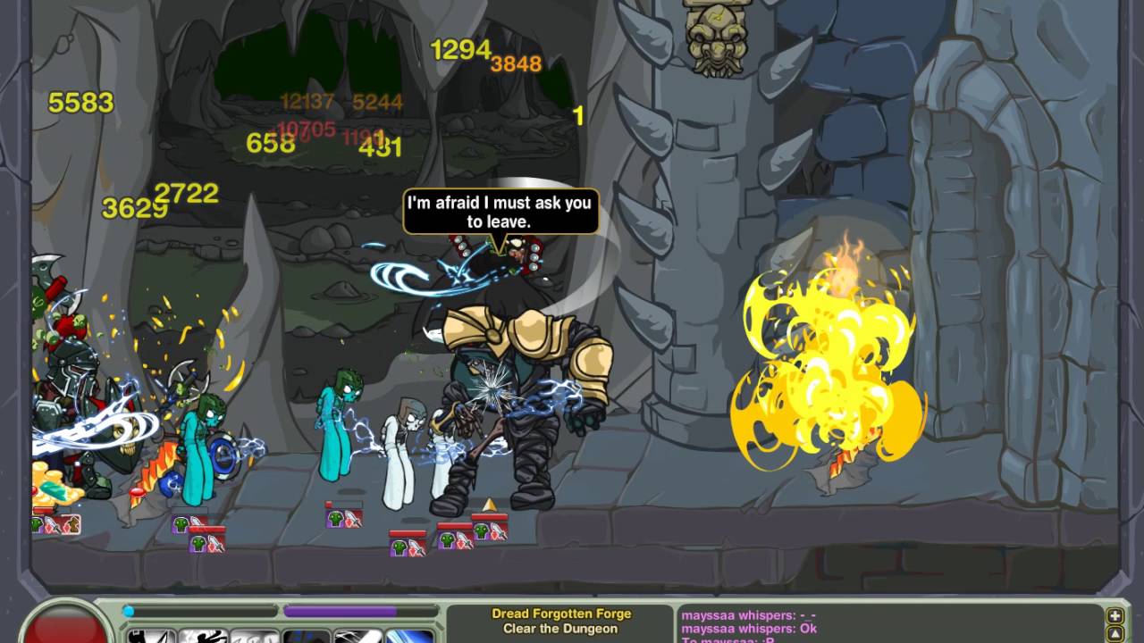 Dungeon Blitz - Dread Forgotten Forge Ranking (solo) - YouTube