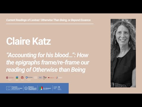 Claire Katz - “Accounting for his blood…”