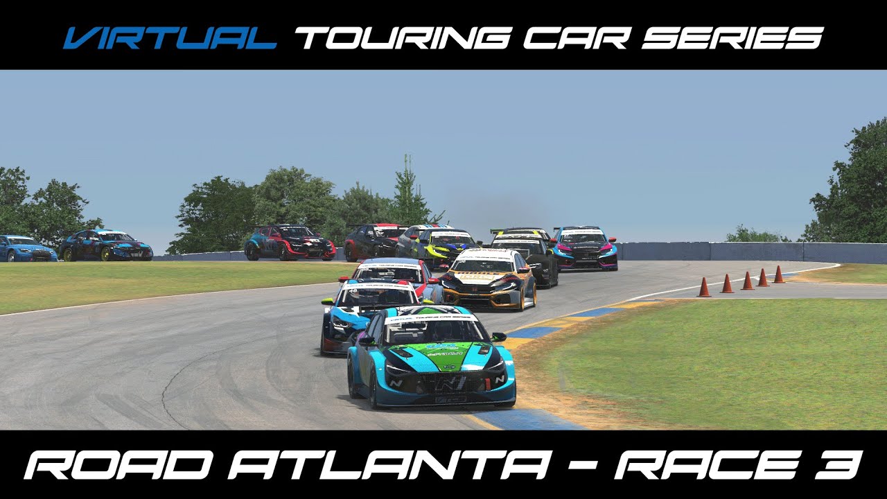 iRacing Virtual Touring Car Series | Race 3 - Road Atlanta | Season 4 ...