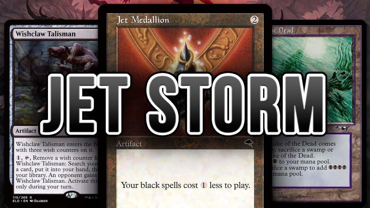 COOL YOUR JETS! Jet Medallion + Peer into the Abyss — Legacy MTG Storm Combo | Magic: The ...