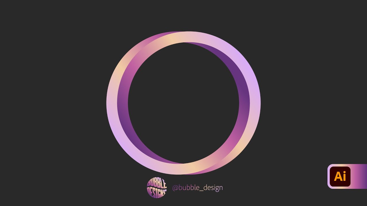 How to Draw the Impossible Circle in Adobe Illustrator | Easy Tutorial ...