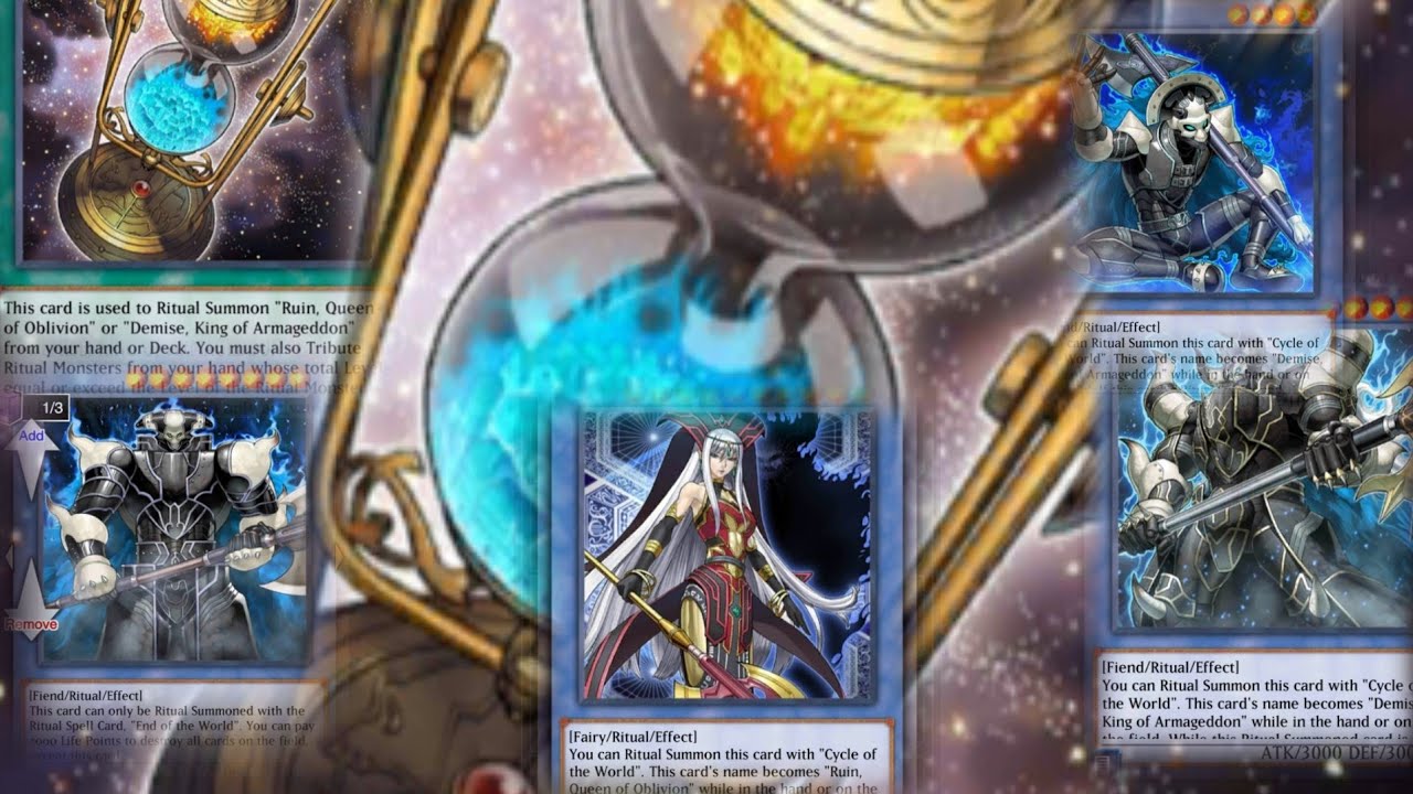 DEMISE, KING OF ARMAGEDDON Deck [Yu-Gi-Oh! Duel Links] - YouTube