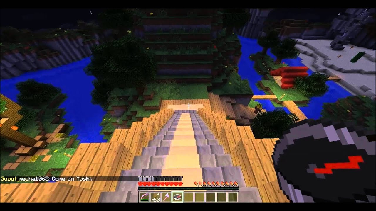 Minecraft: the herobrine server gameplay - YouTube