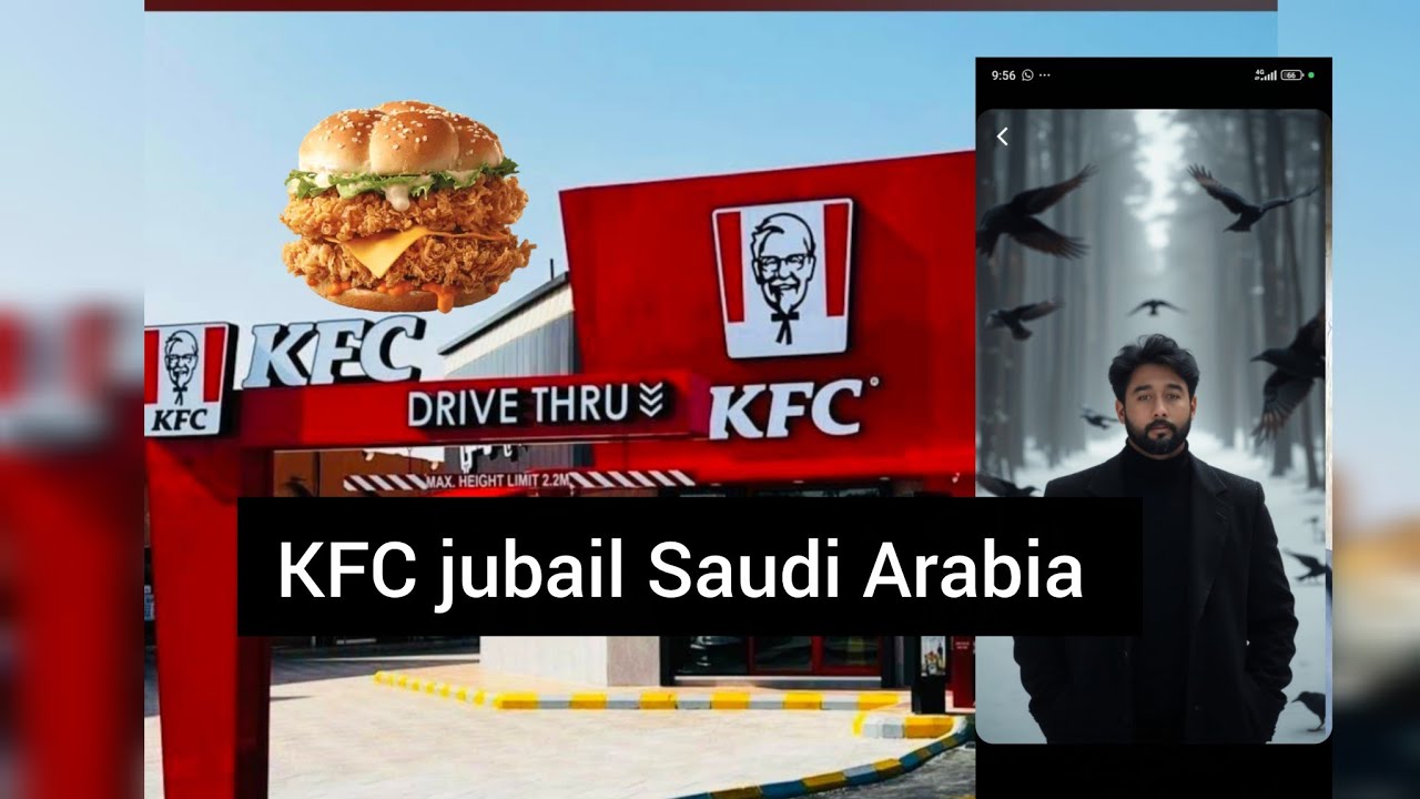 KFC jubail zinger burger - YouTube