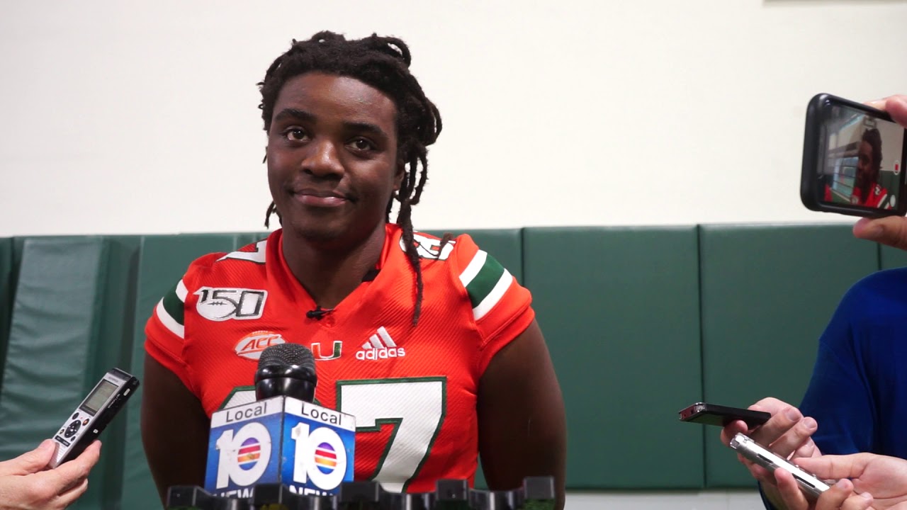 Michael Irvin II | Fall Camp Presser | 8.3.19 - YouTube