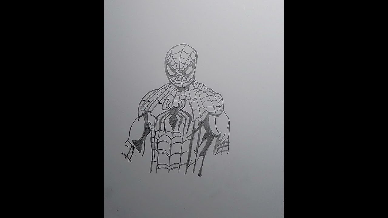 How to Draw Spider Man Step by Step Tutorial for Beginners - YouTube