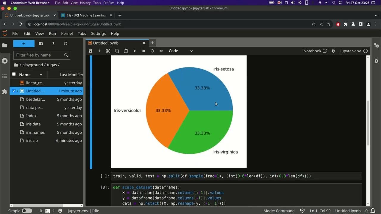 K-Nearest Neighbors Sederhana dengan Python di Jupyter Notebook - YouTube