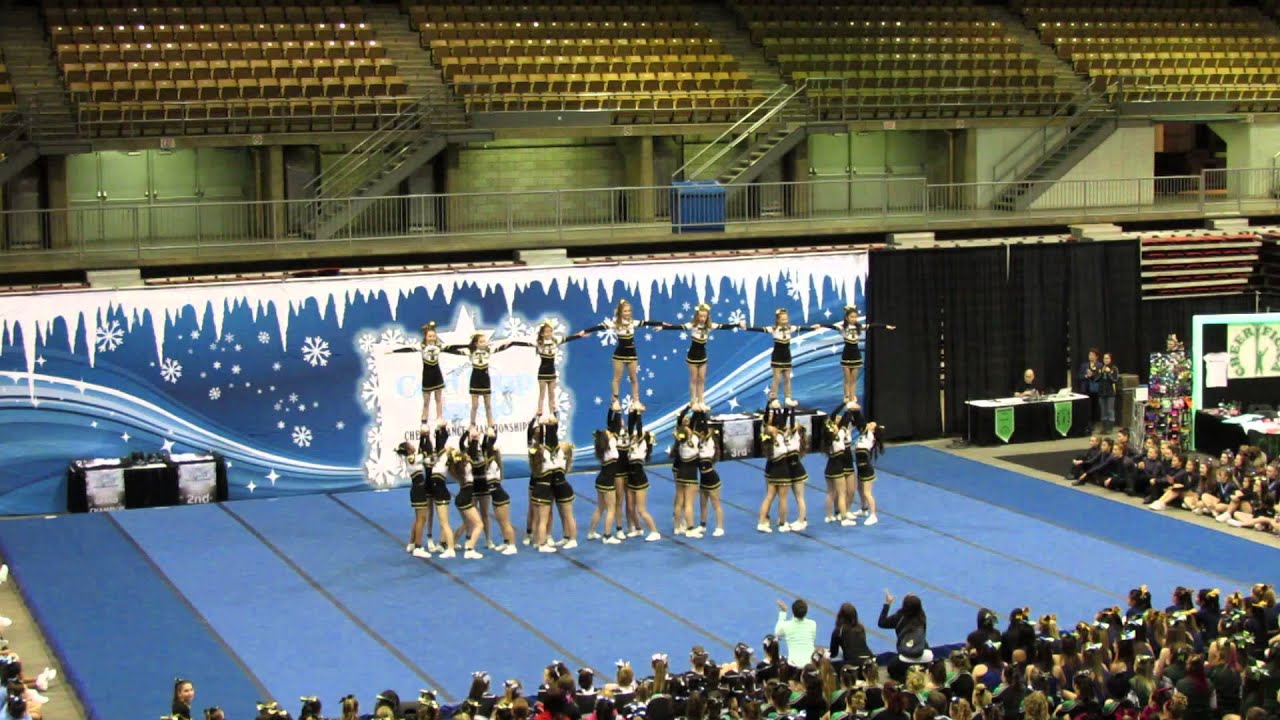 D.S. Mackenzie Cheer Team - Cold Snap 2014 - Edmonton - YouTube