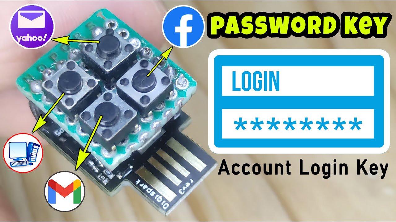 Diy Usb Security Key to set a Multi-Password for your Android Phone ...
