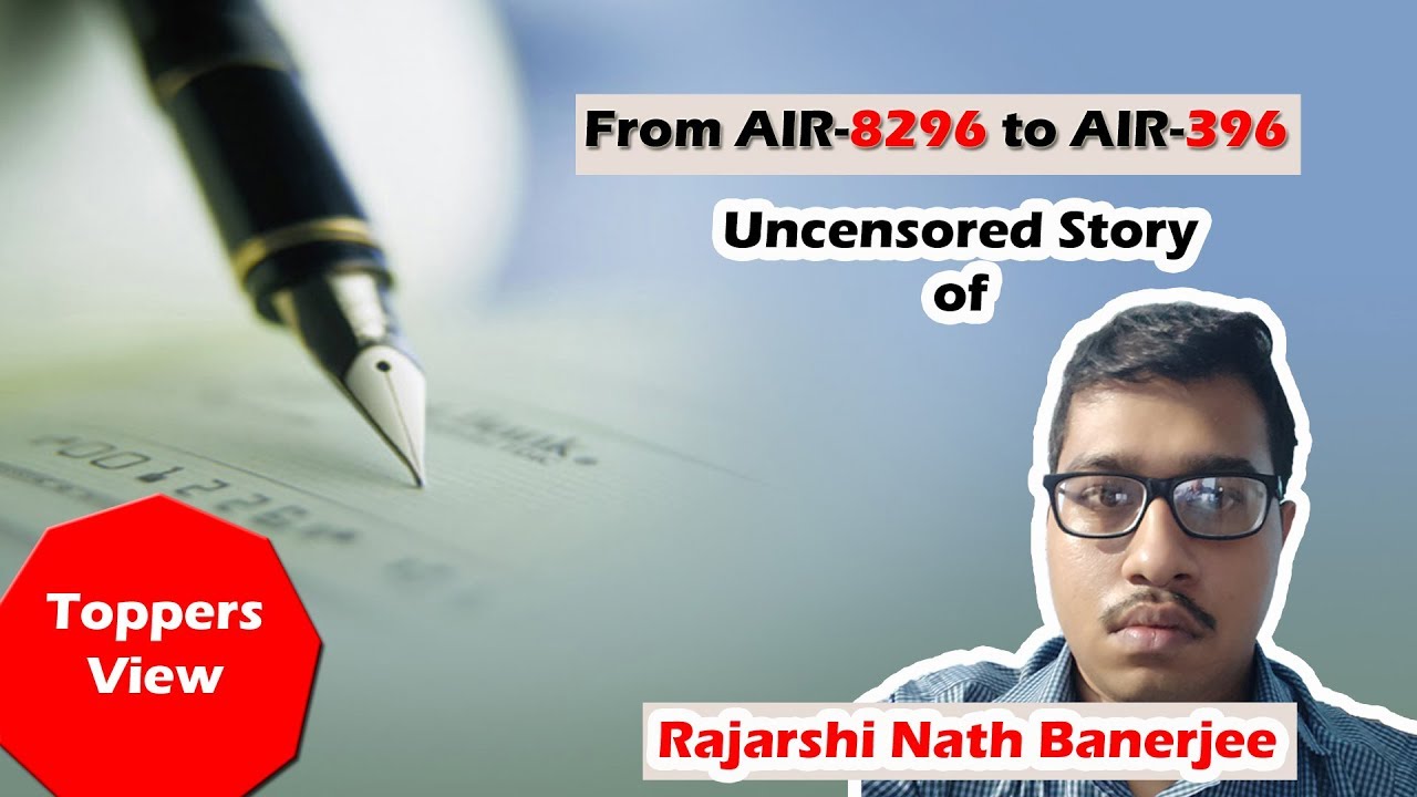 Toppers view | GATE-EE/AIR-396 | Rajarshi Nath Banerjee - YouTube