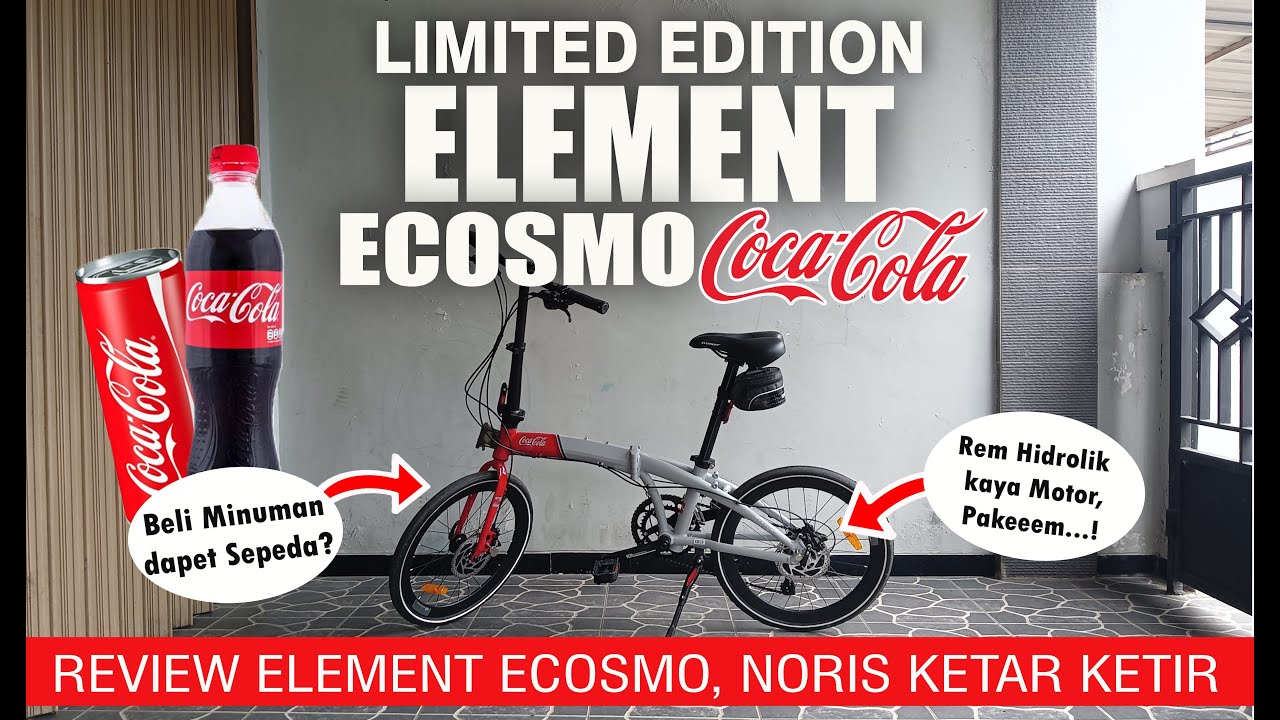 Review Element Ecosmo Coca Colla Limited Edition - YouTube
