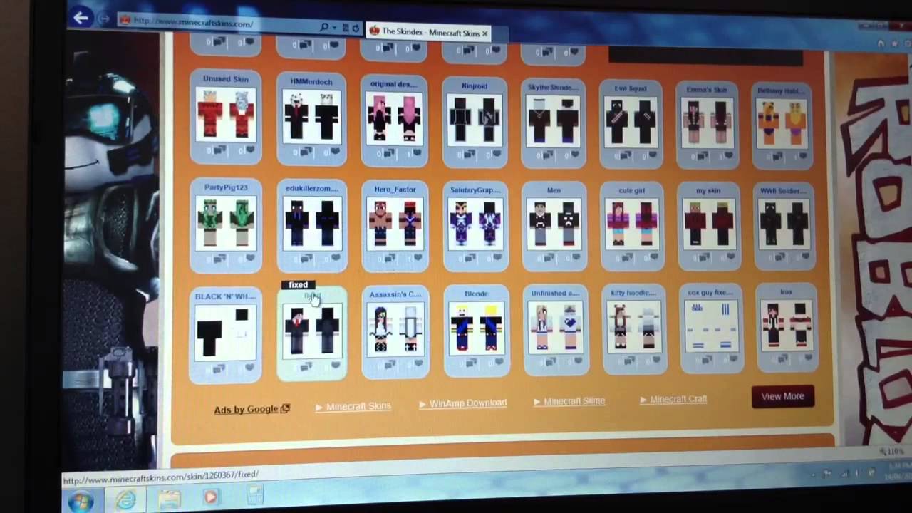 How to get skins in Minecraft PC !! - YouTube