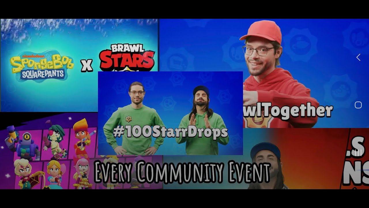 All Brawl Stars Community Events - YouTube