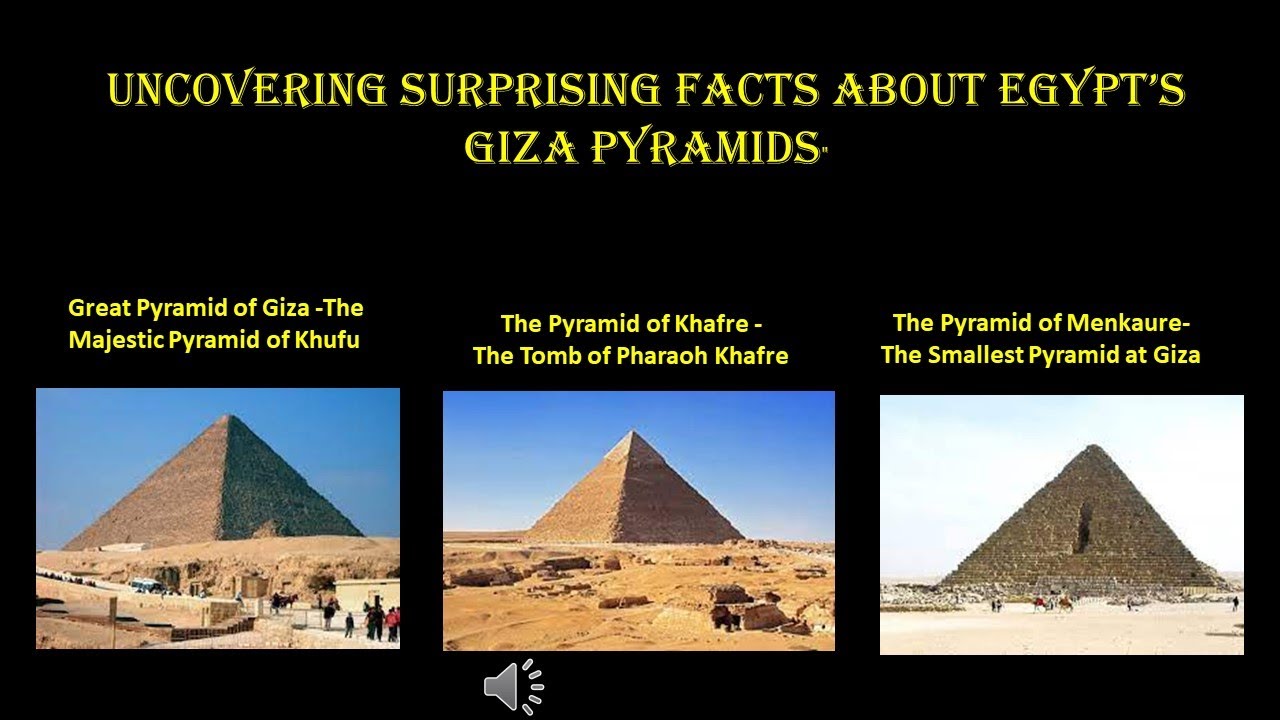 Uncovering Surprising Facts About Egypt’s Giza Pyramids - YouTube