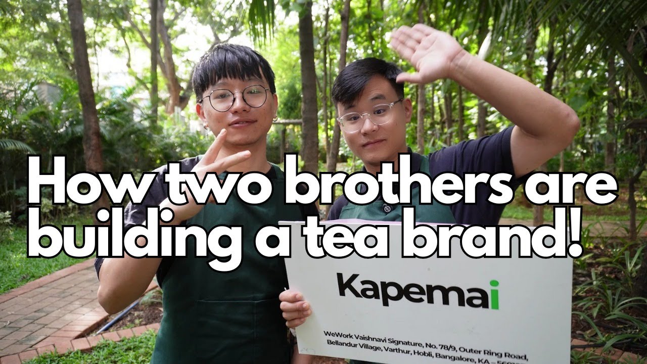 How two brothers are building a tea brand! @_buildspace - YouTube