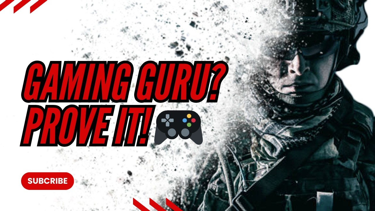Ultimate Gaming & Esports Quiz | Test Your Gamer Knowledge! - YouTube