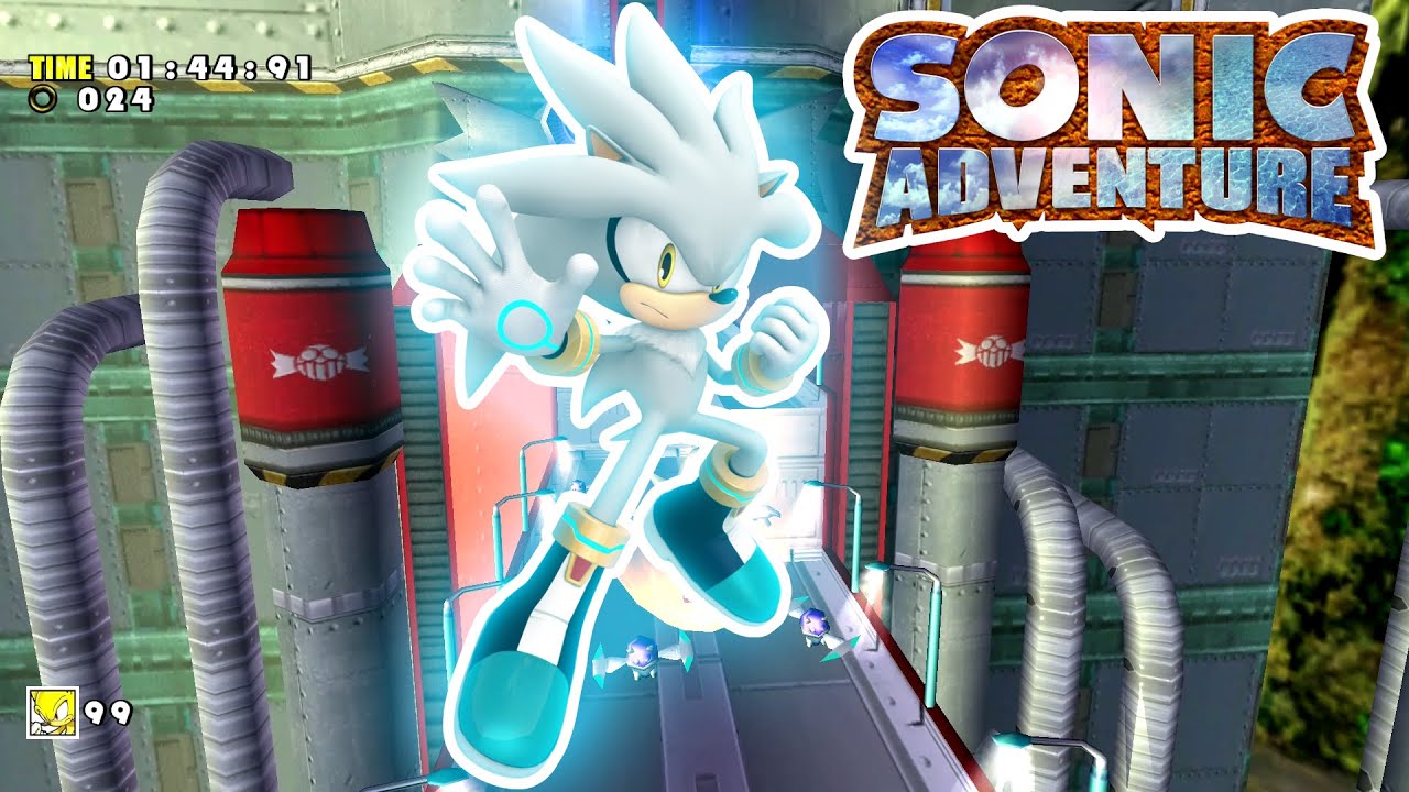 Sonic Adventure Silver in Iron Jungle Stage Mod - YouTube