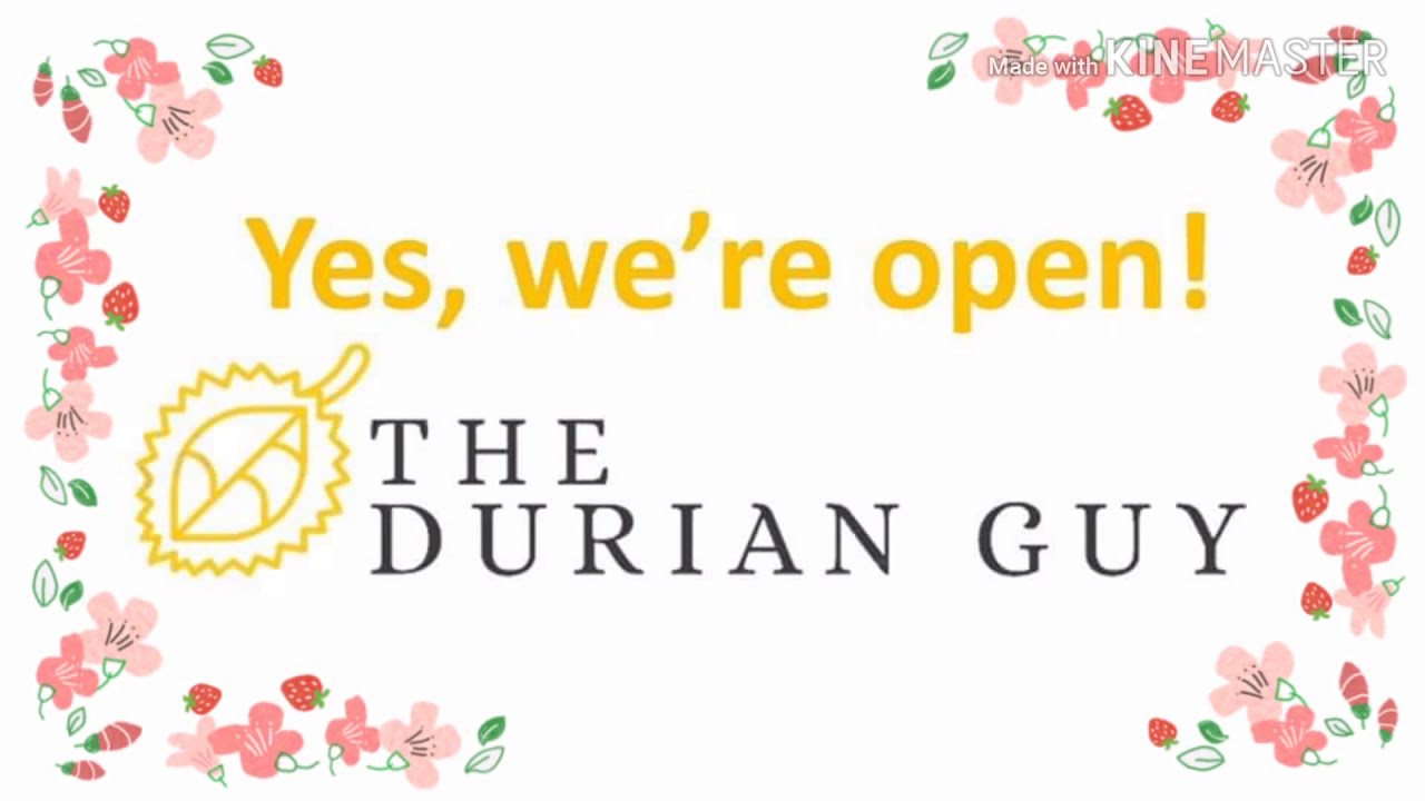 The Durian Guy - Menjual Durian Dari Balik Pulau Di SS13 Subang Jaya ...