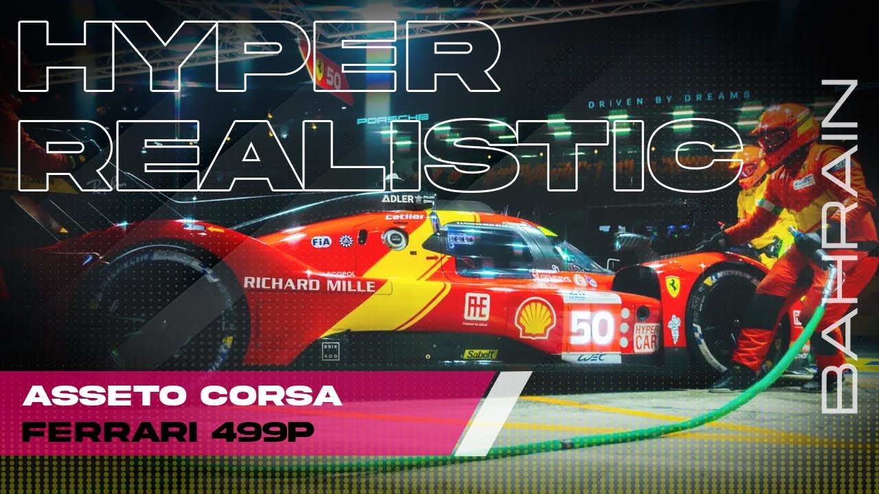 🔥 INCREDIBLE Helmet Cam Onboard Ferrari 499p Hypercar: EPIC Night Race ...