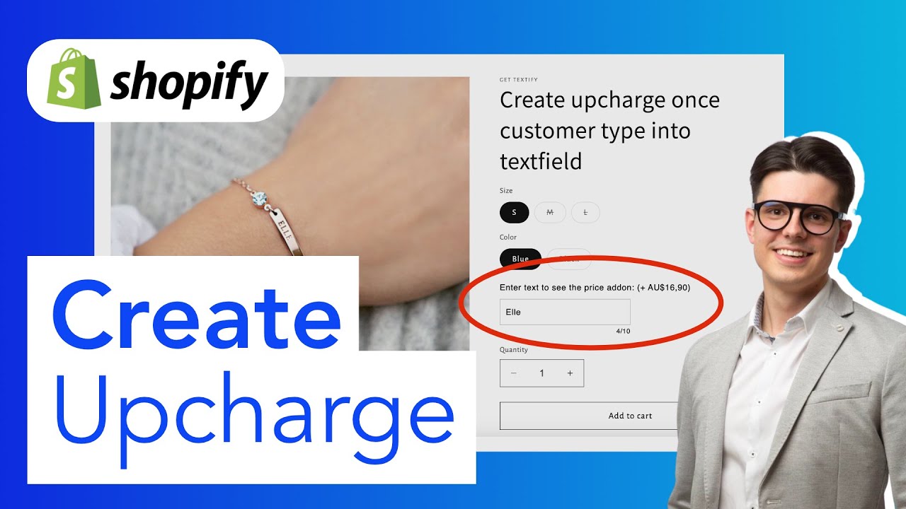 Using price add-ons and upcharges in Shopify: Step by Step Guide - YouTube