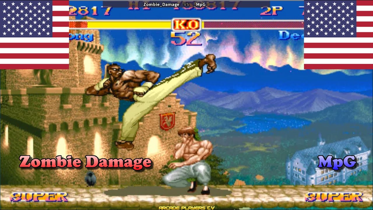 Super Street Fighter 2 Turbo Zombie Damage (Usa) vs MpG (Usa) 슈퍼 스트리트 ...