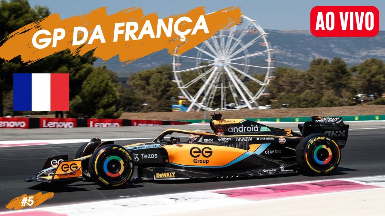 FÓRMULA 1 - CORRIDA COMPLETA AO VIVO - CIRCUITO DE PAUL RICARD - GP DA ...