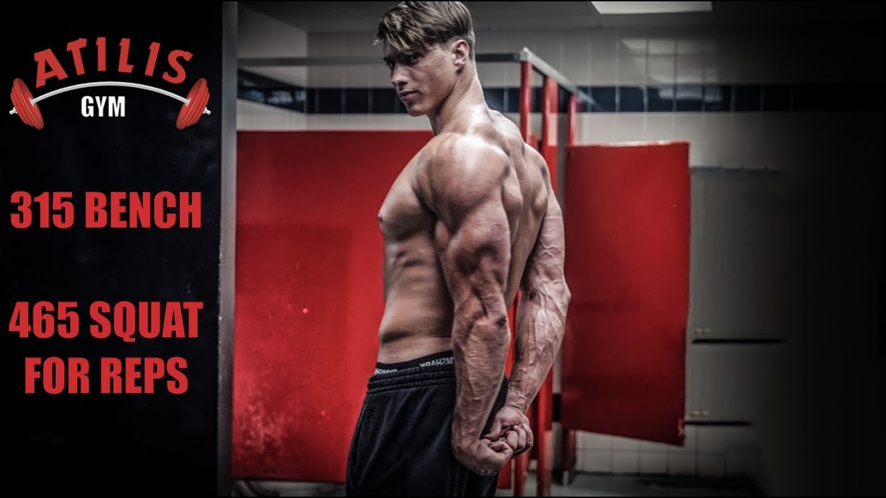 Heavy Benching & Squat PR | Getting Strong - YouTube