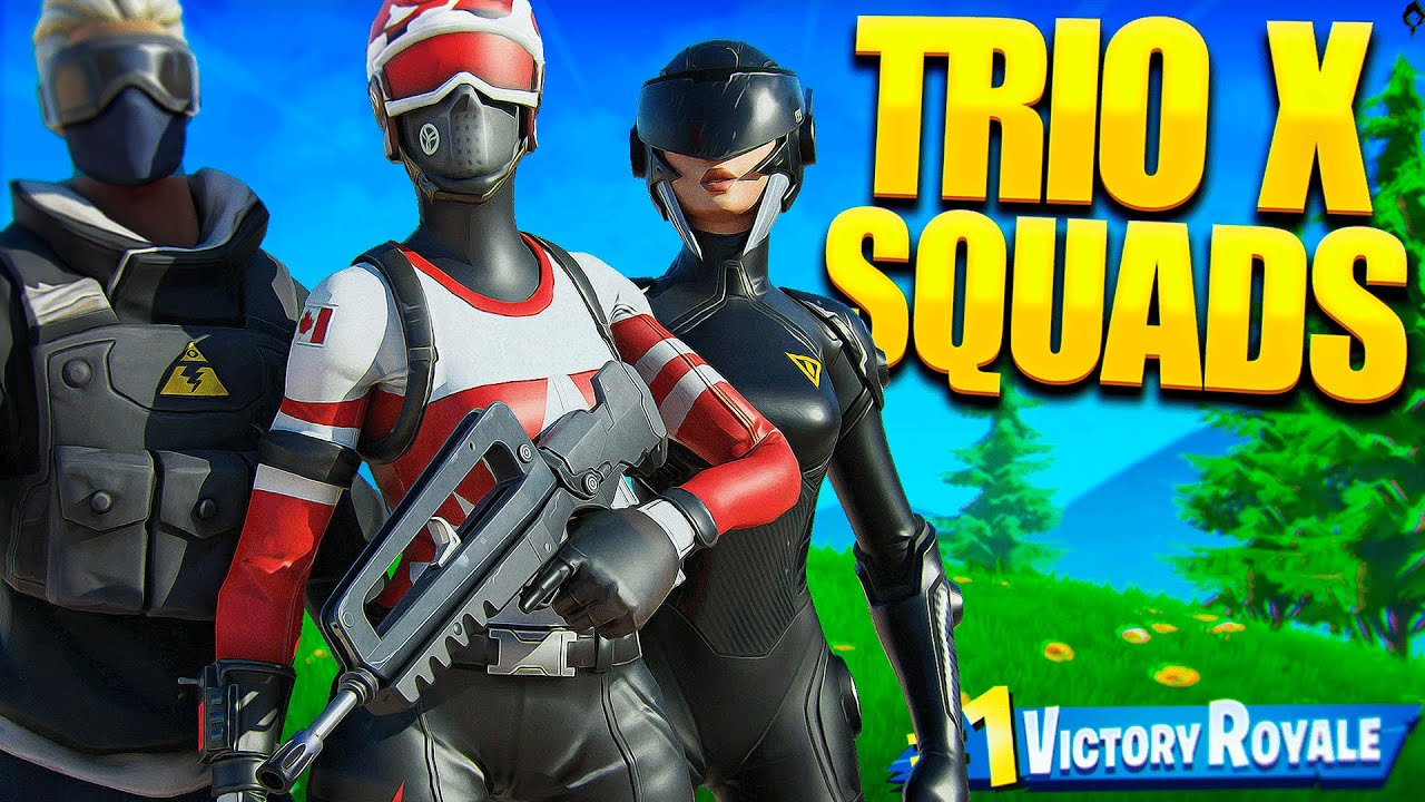 Trio x Squads no Fortnite Raiz Zero build... (38 kills) - YouTube