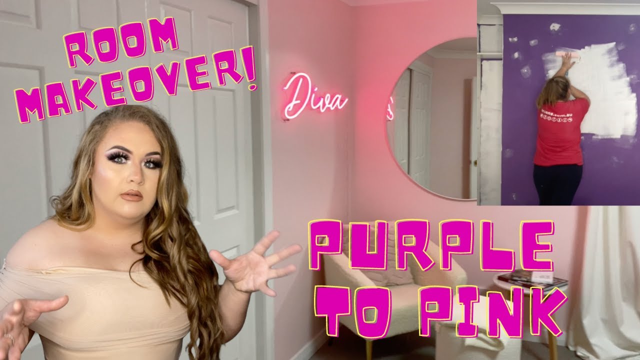 Goodbye Purple Room 🥺 Bedroom MAKEOVER 2021 - Elise Wheeler - YouTube