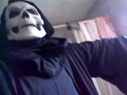 Fractured skull mask review - YouTube