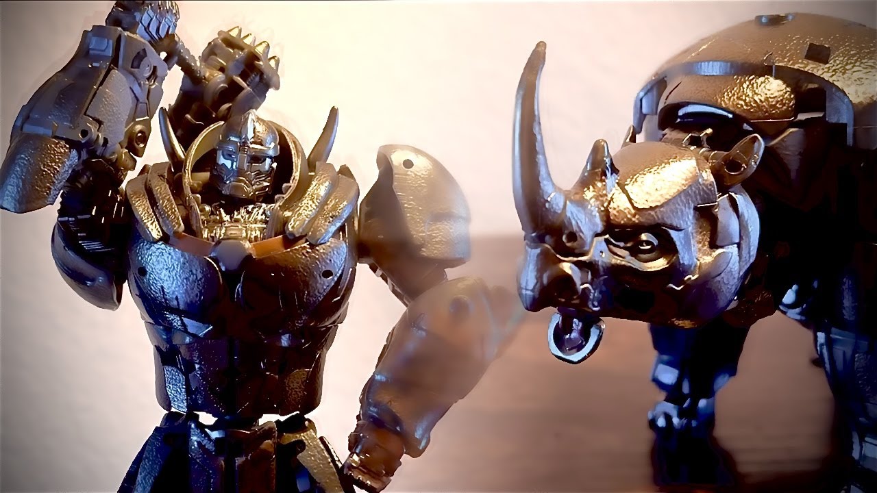 ROTB Custom Rhinox Stop Motion - YouTube