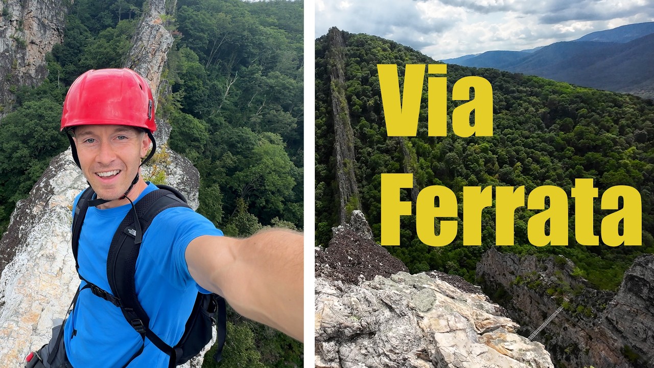 2 Mile Via Ferrata Route In West Virginia - YouTube
