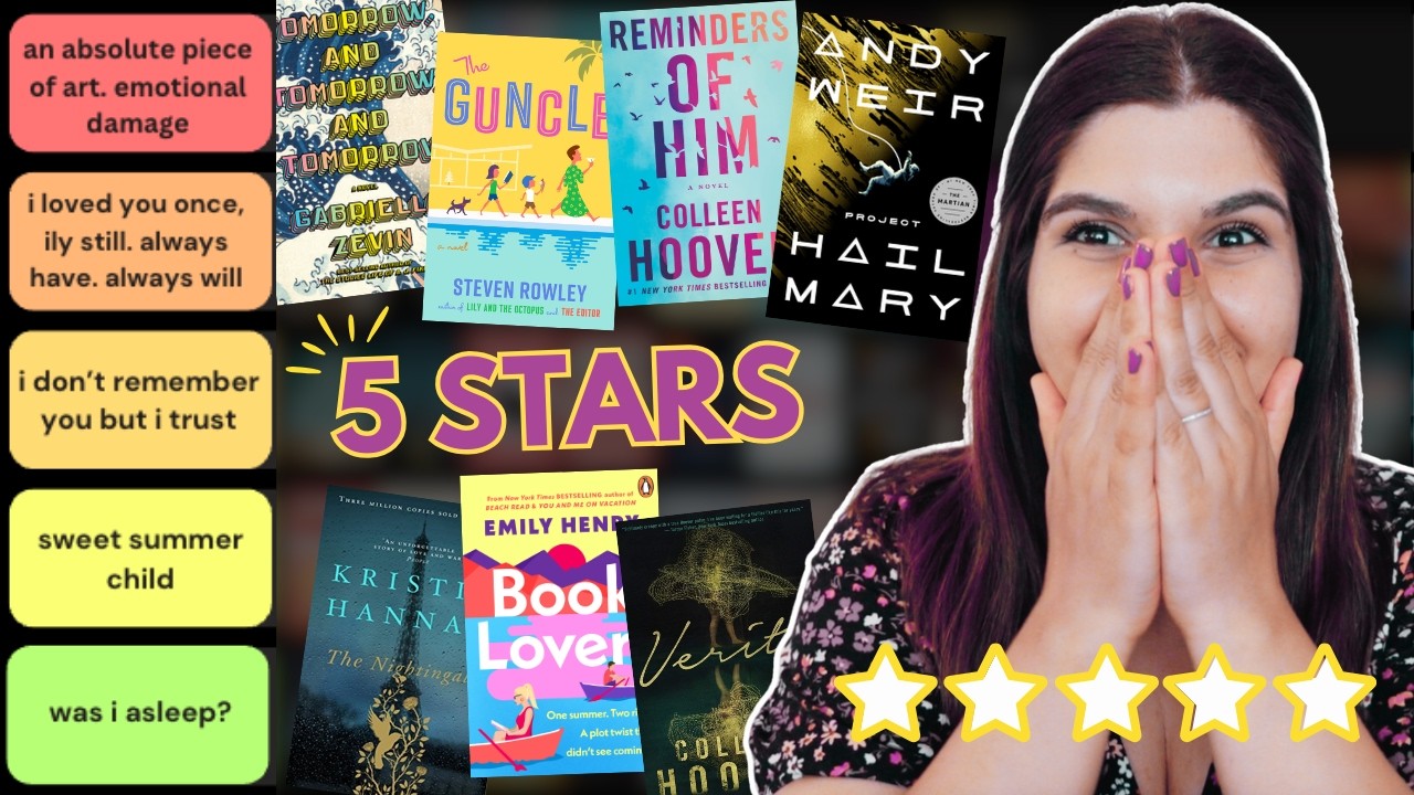 Tier Ranking EVERY BOOK I've ever given 5 stars to | manganet - YouTube