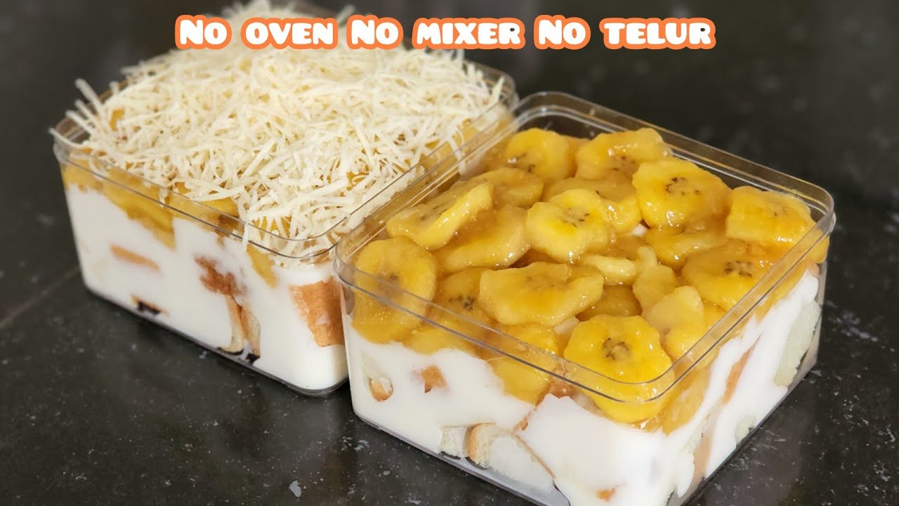 Resep setup roti tawar pisang, dessert lumer mudah dibuat, bahannya ...