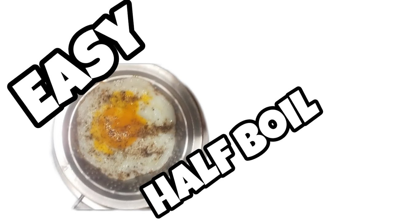 HALF BOIL RECEIPE FOR BEGINNERS how to makehalf boil #egg#eggreceipe # ...