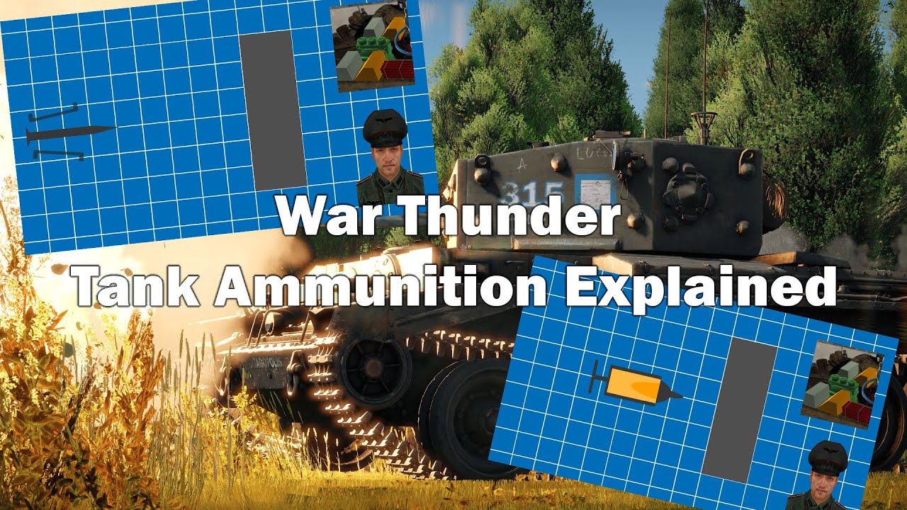 War Thunder | (With Animations) Tank Ammunition Explained(No Music) - YouTube