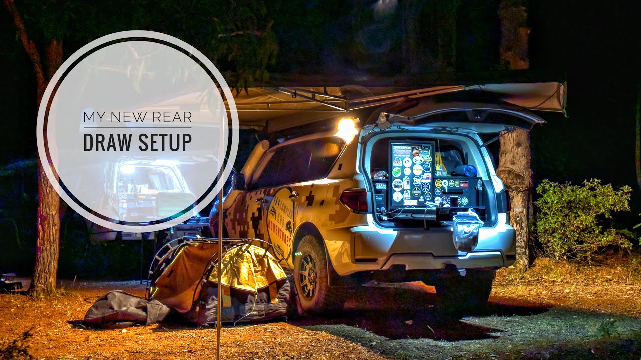 My Brand New Rear Draw Setup, With a Kings fridge draw. - YouTube