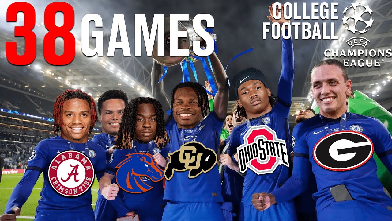 We Gave College Football a Soccer Schedule | 38 Games - YouTube