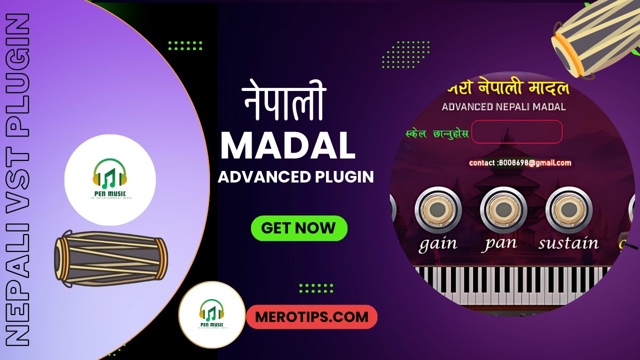Nepali advanced madal instrument vst plugin | merobaja vs advance madal ...