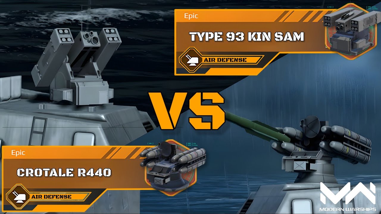 Type 93 Kin SAM VS Crotale R440 | Epic Air Defense Comparison | Modern ...