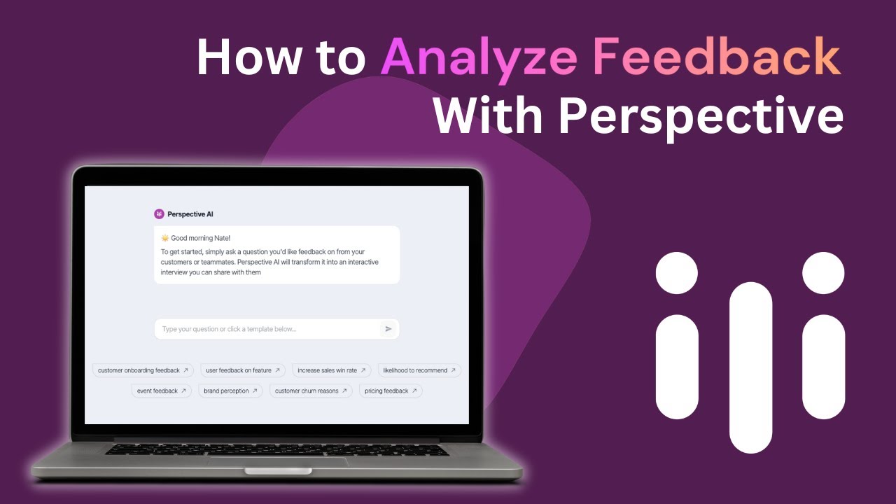 How to Analyze Feedback With Perspective - YouTube