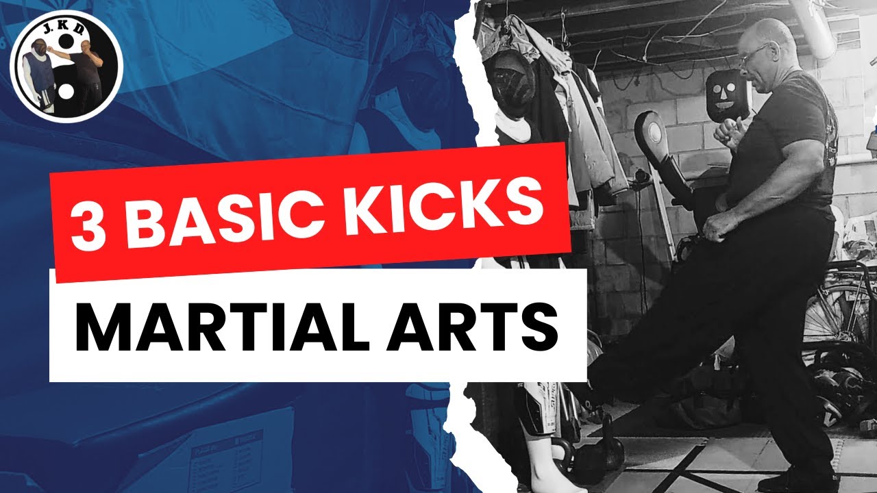 Learn 3 Basic Low Kicks From The Art JKD - YouTube