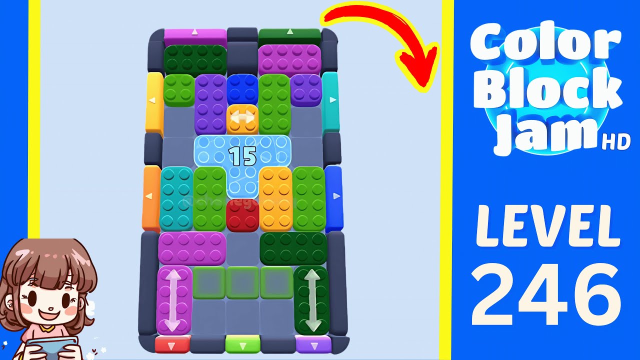 Color Block Jam Level 246 Solution Walkthrough - YouTube