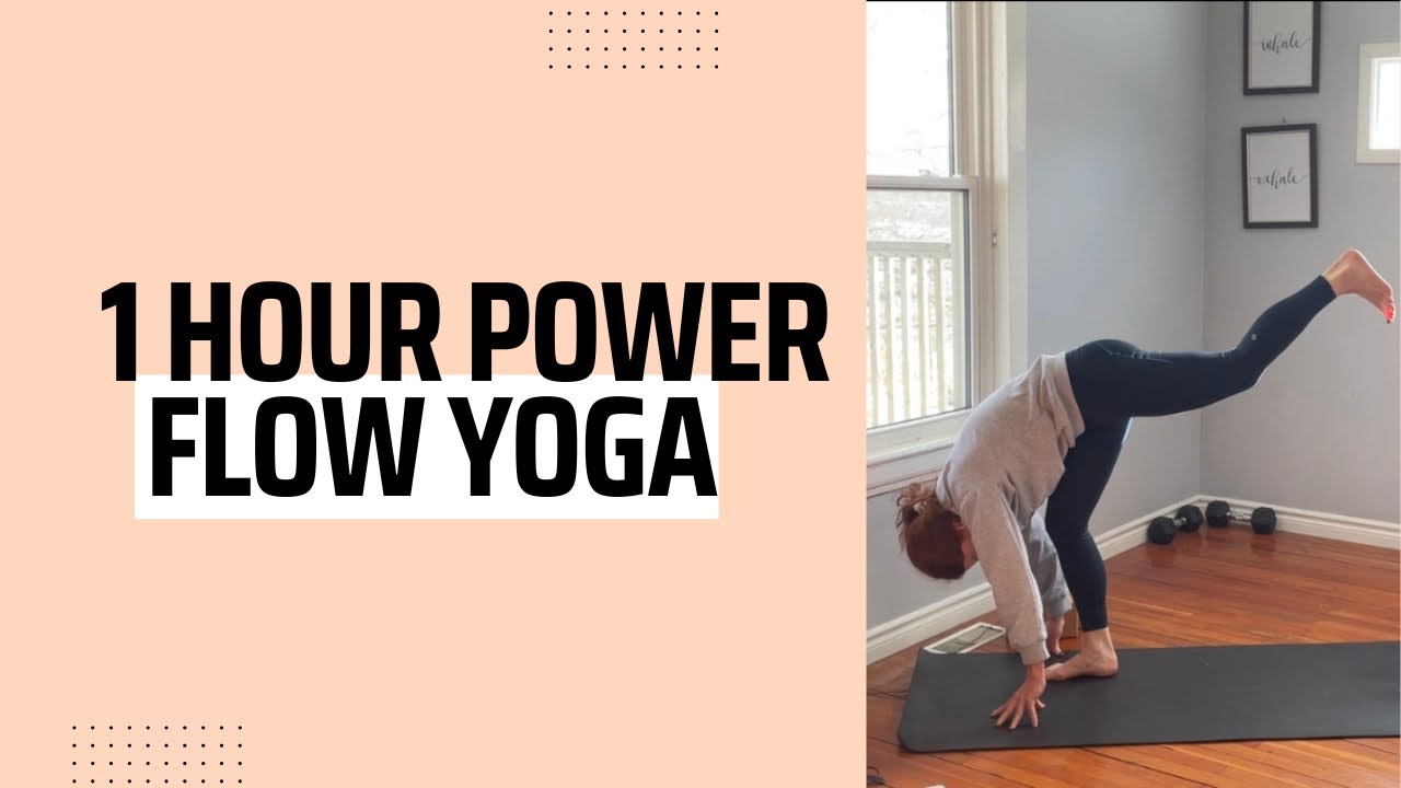 1 HOUR POWER FLOW YOGA| Inversions + Challenge - YouTube